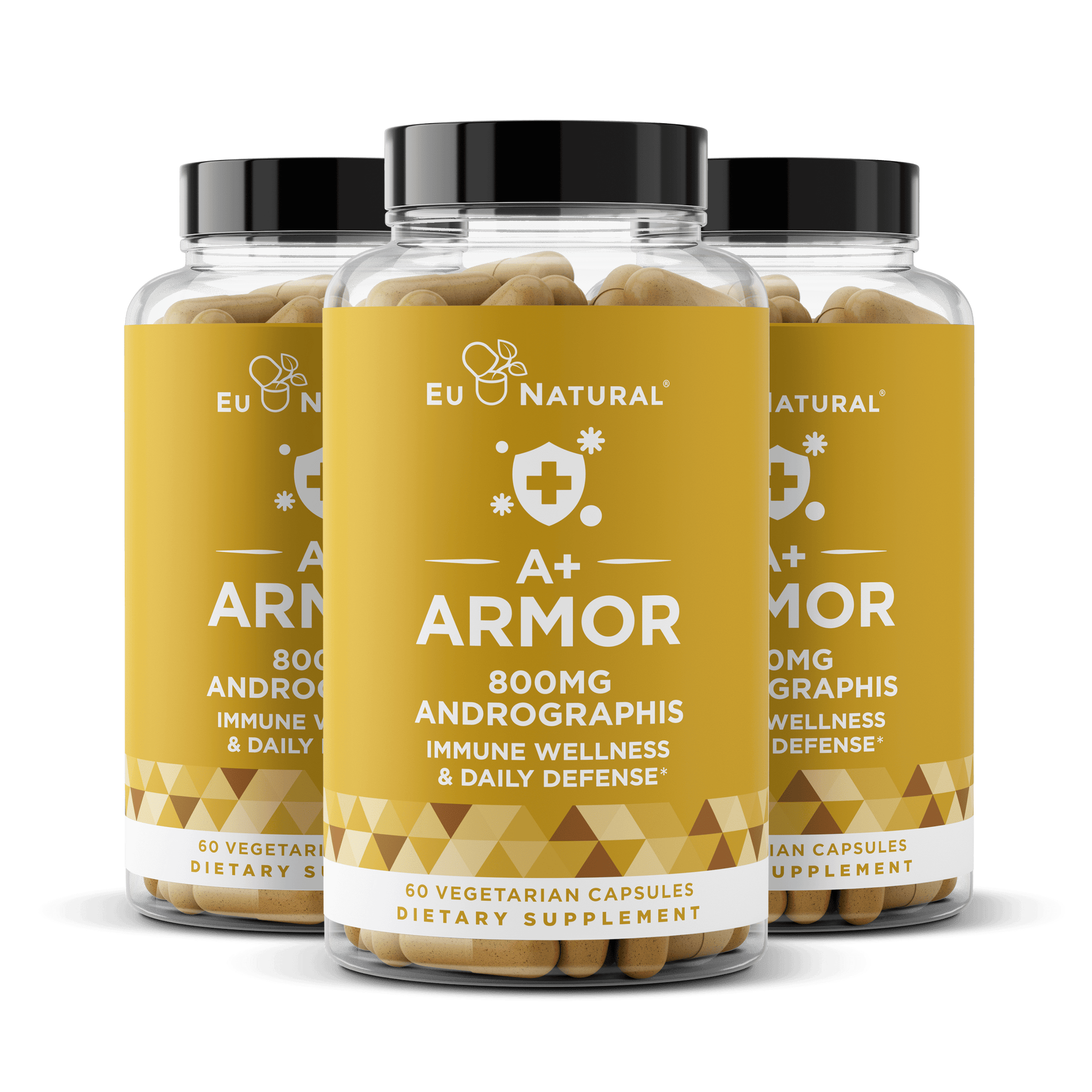 ARMOR 2 ANDROGRAPHIS PURE 800 MG Immunity - Supplement - Eu Natural