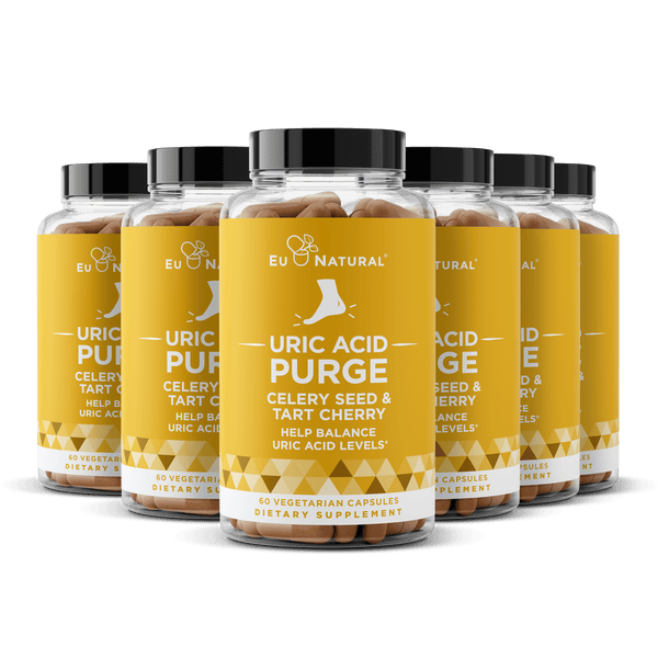PURGE! Uric Acid Cleanse & Joint Health Supplement - Eu Natural