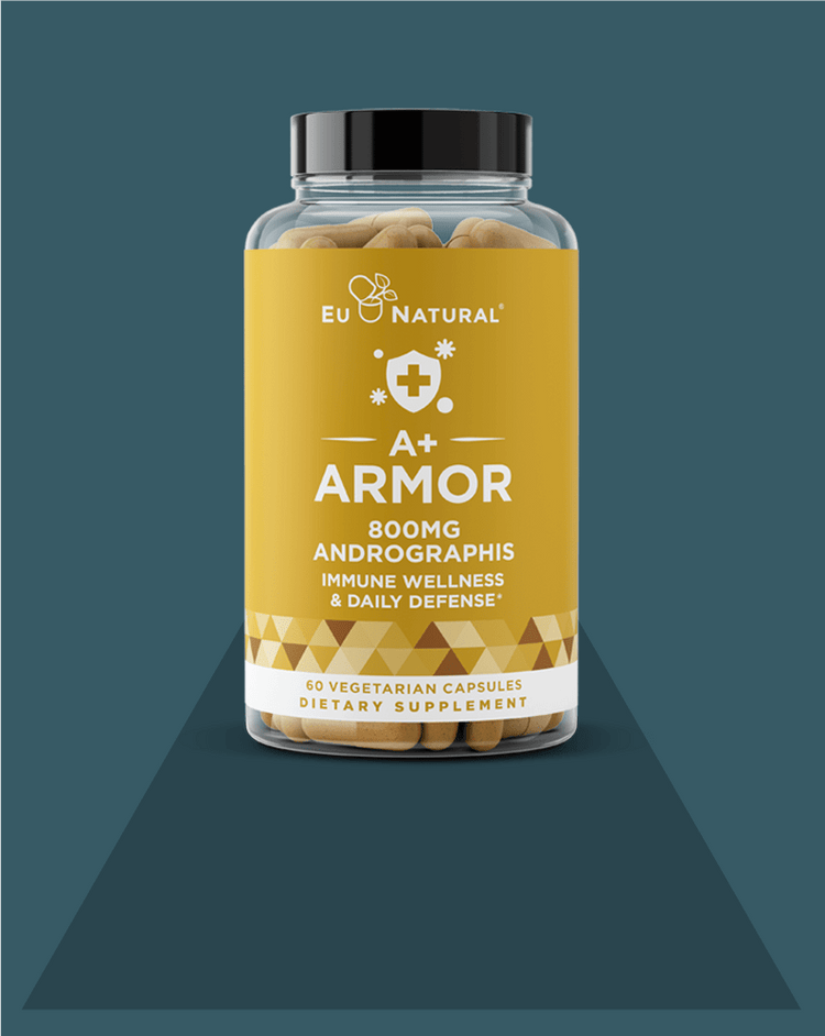 ARMOR 2 ANDROGRAPHIS PURE 800 MG Immunity - Supplement – Eu Natural